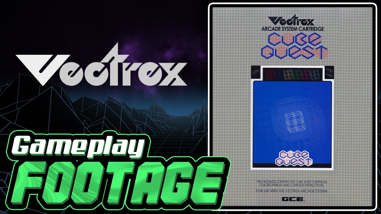 Cube Quest Gameplay Footage for Vectrex - YouTube