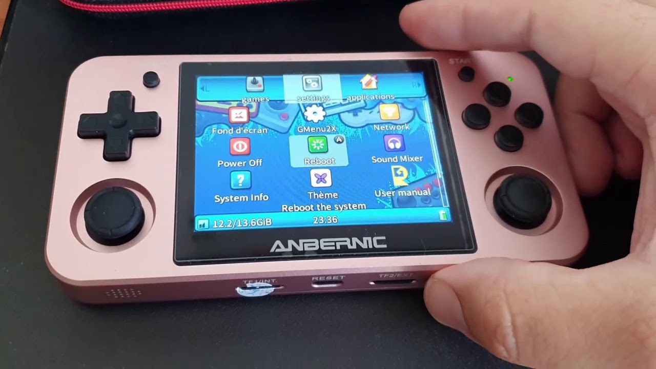Présentation Anbernic RG350M !! - YouTube
