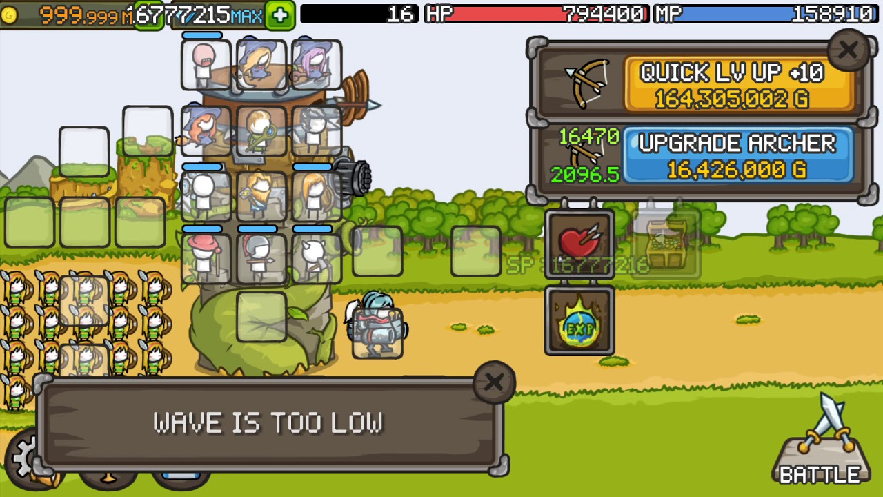 Lần đầu chs Grow Castle(ZERO OFFICAL) - YouTube