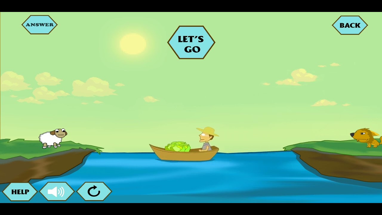 Best IQ test game river crossing IQ - YouTube