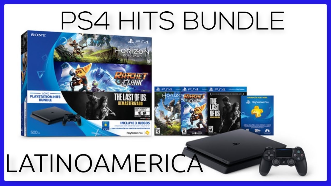 Unboxing PS4 HITS BUNDLE LATINOAMERICA - YouTube