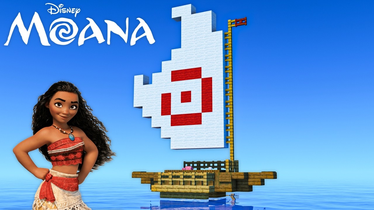 How To Build Moana's Boat "Moana 2" - YouTube