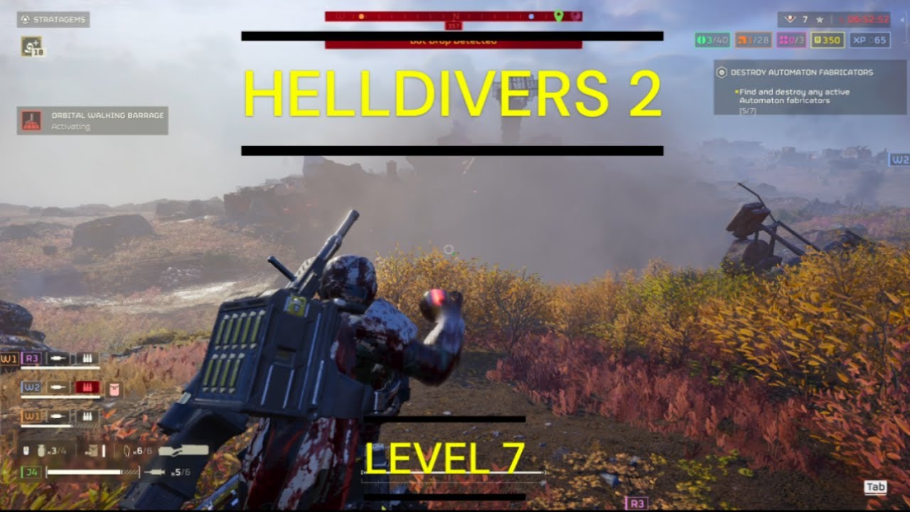 HELLDIVER 2 | LEVEL 7 | Quick Play session - YouTube
