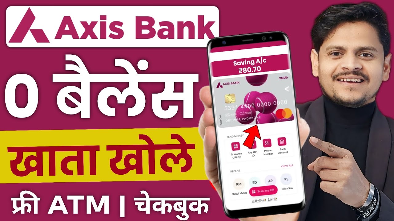 Axis Bank Zero Balance Account Opening Online 2025 | Axis Bank Zero ...