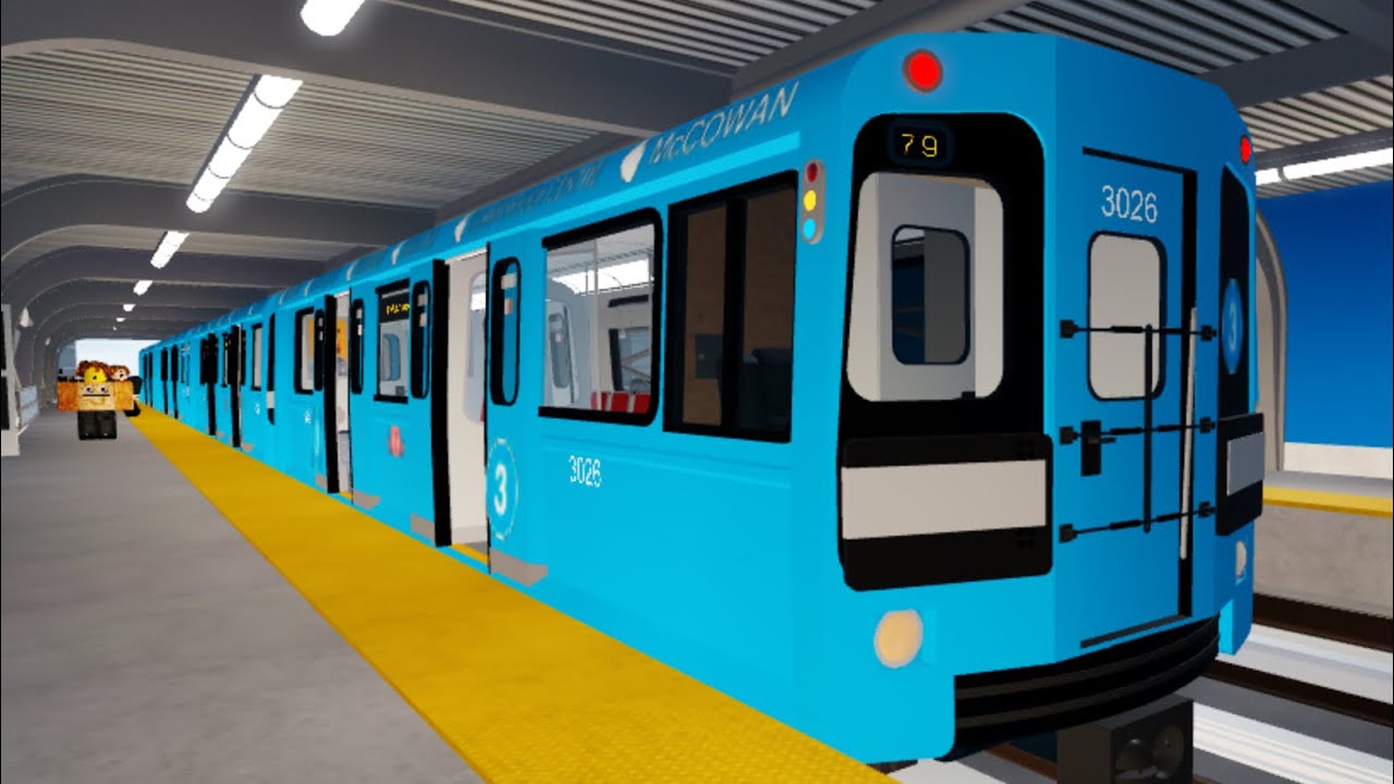 Roblox Toronto Transit Systems Line 3 Scarborough Centre to McCowan ...