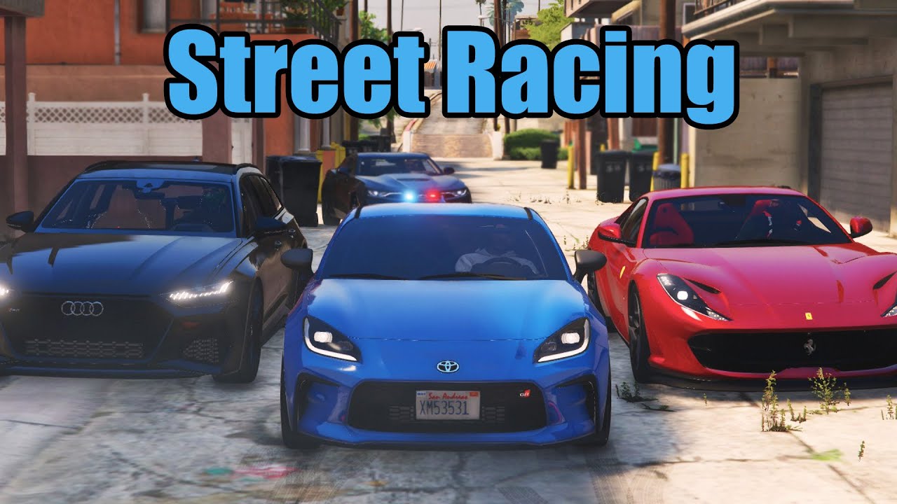 Street Racing In GTA 5 RP - YouTube