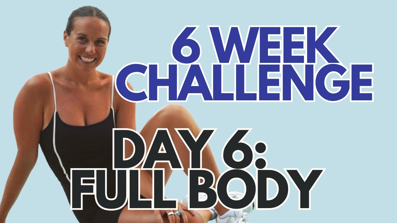 PILATES 6 WEEK CHALLENGE || DAY 6 FULL BODY PILATES (Beginner Friendly ...