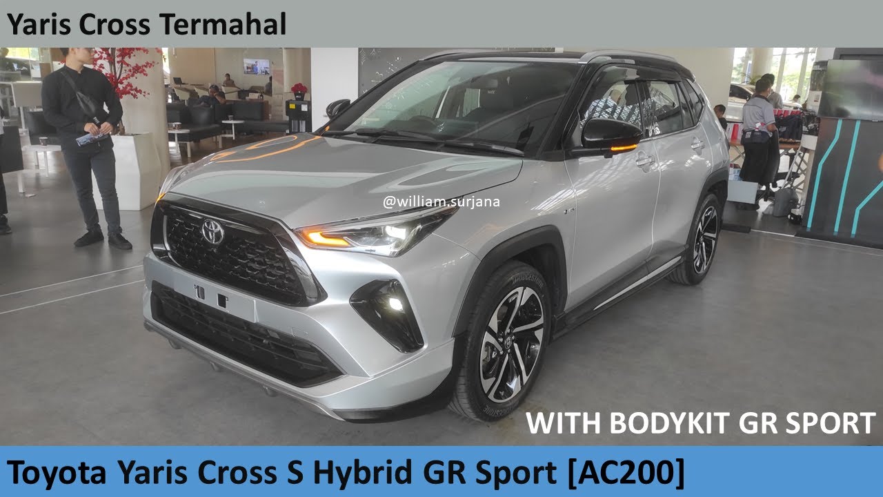 Toyota Yaris Cross S Hybrid GR Sport TCO [AC200] review - Indonesia ...