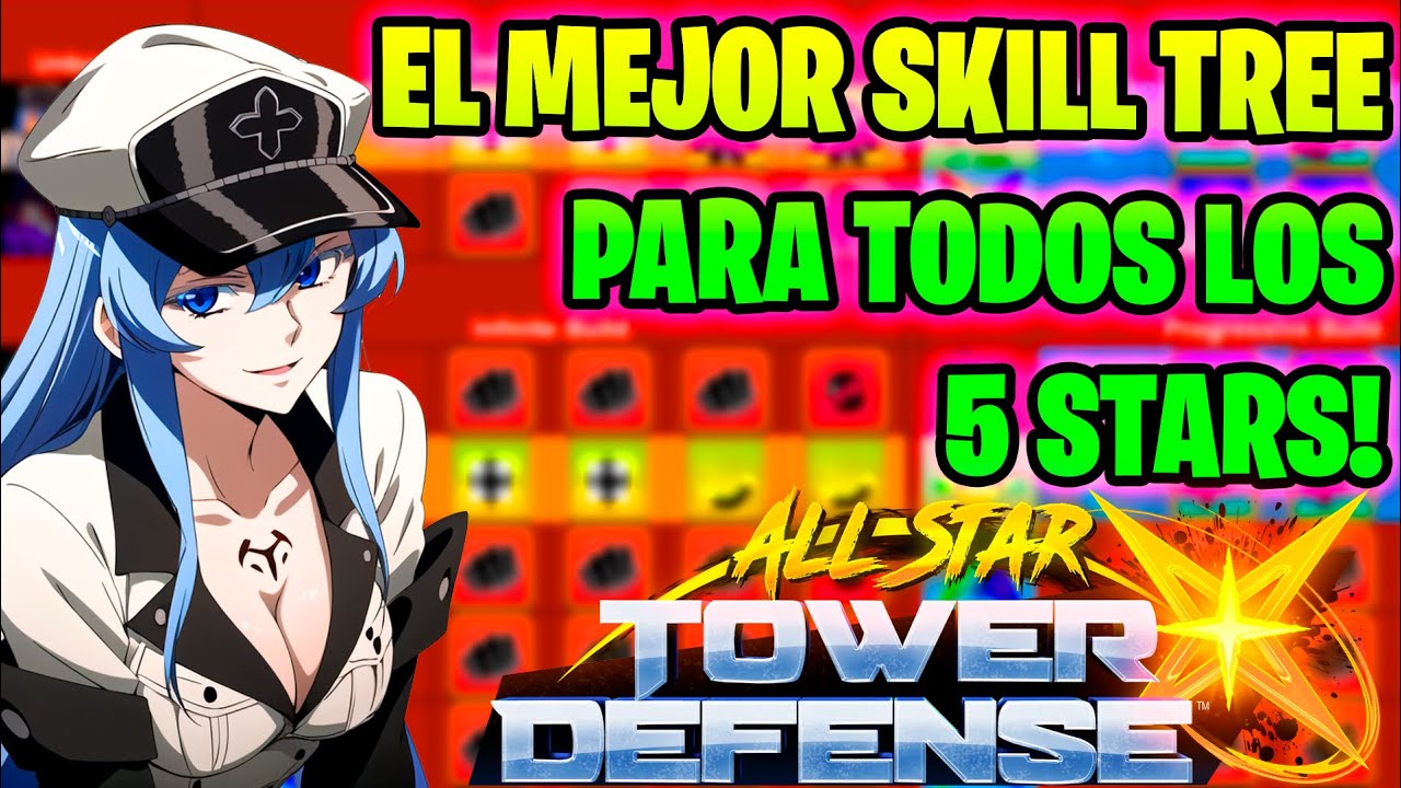 🌳EL MEJOR ÁRBOL de HABILIDADES en ALL STAR TOWER DEFENSE X🌟[HIDDEN ...