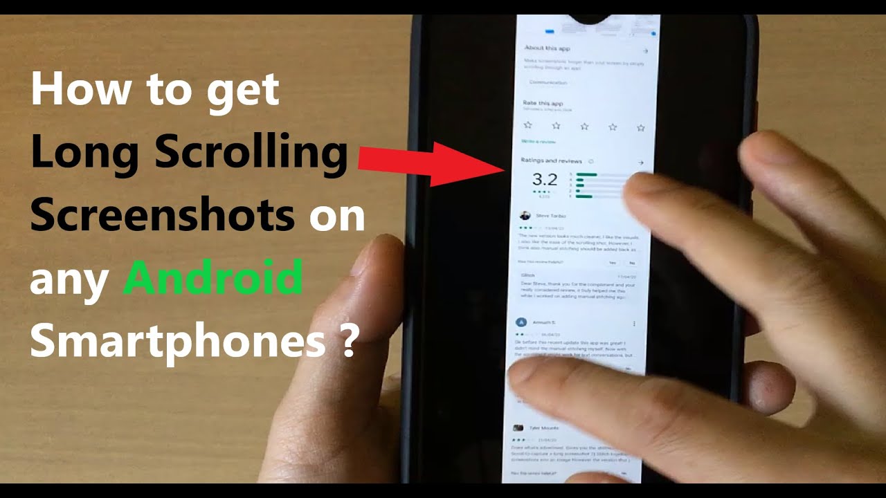 How to get Long Scrolling Screenshots on any Android Smartphones ...