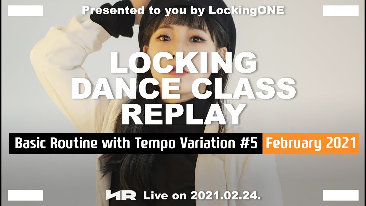[nROUND Replay] Basic Routine with Tempo Variation #5 (Locking Dance ...