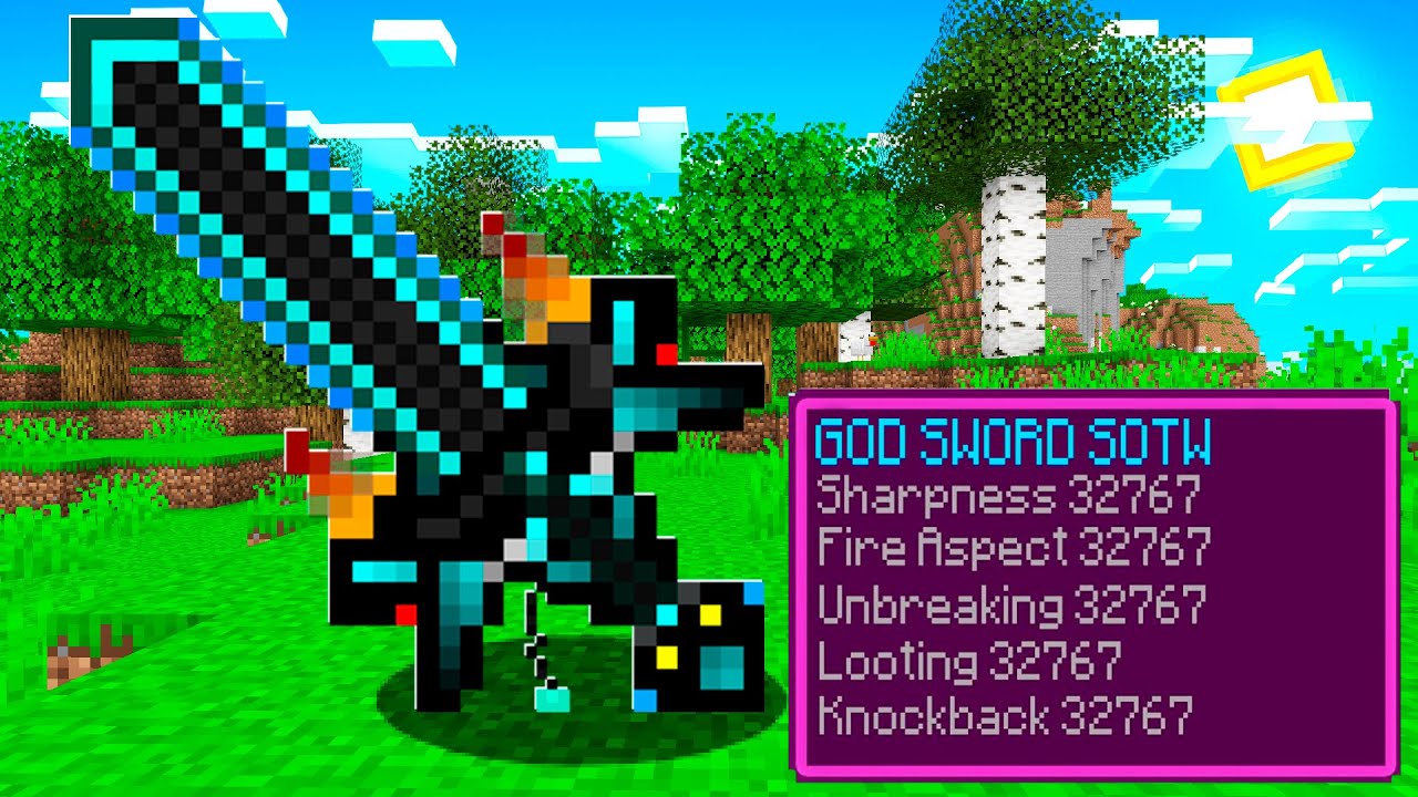 CREATING THE POWERFUL *GOD* SWORD ON SOTW! | Minecraft Skyblock | McHub ...