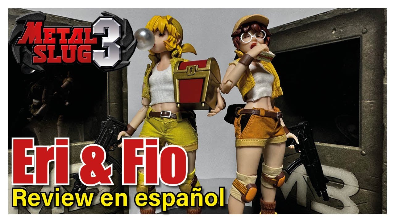 Tunshi Studio Eri & Fio 1/12 - Metal Slug 3 | Review en español - YouTube