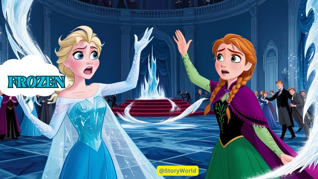 Elsa and Anna’s love | Frozen Princess Story | Fairy Tale and Bedtime ...
