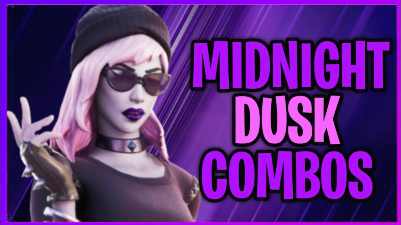 BEST MIDNIGHT DUSK SKIN COMBOS (Fortnite) - YouTube