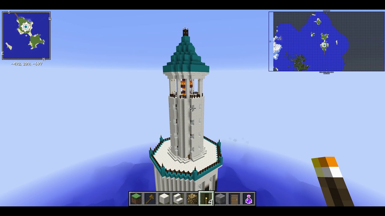 Minecraft - Lighthouse of Alexandria - YouTube