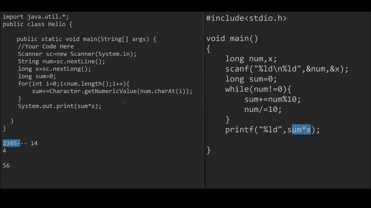 SkillRack-Daily Challenge - Product of X and Sum of Digits (Program Id ...