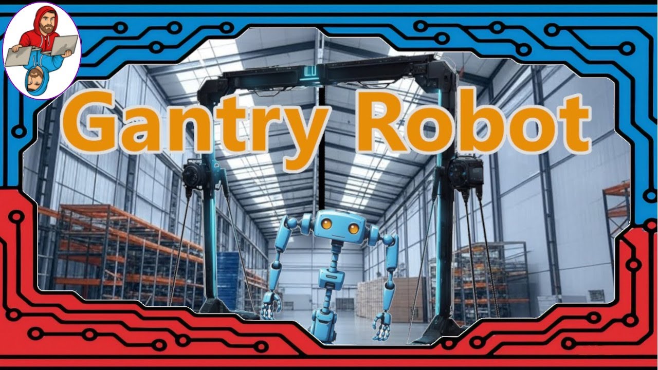 We Build a Gantry Robot So I Don't Have to Catch My Walking Robot - YouTube