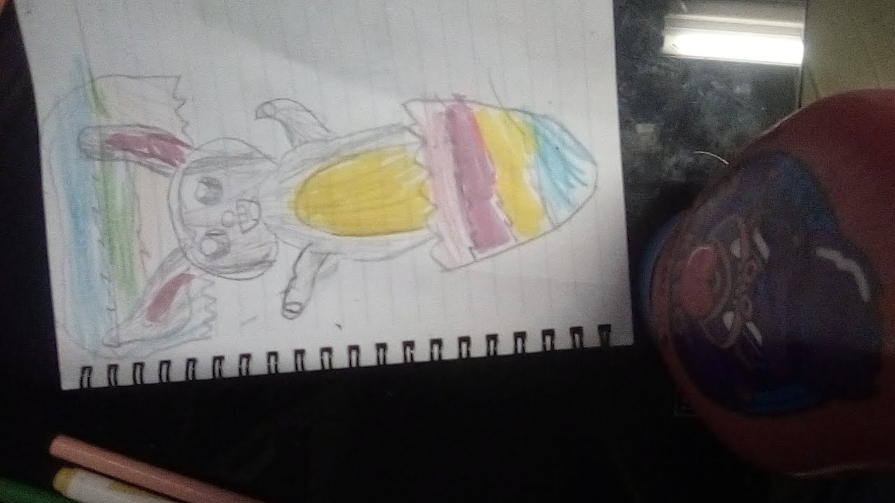 how to draw buff bunny pooping out of egg - YouTube