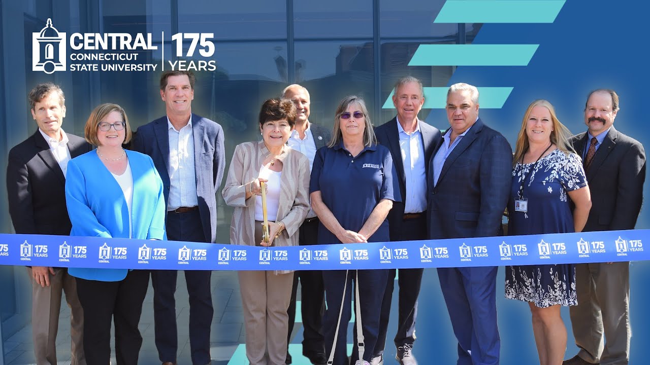 Applied Innovation Hub Ribbon Cutting - Central Connecticut State ...