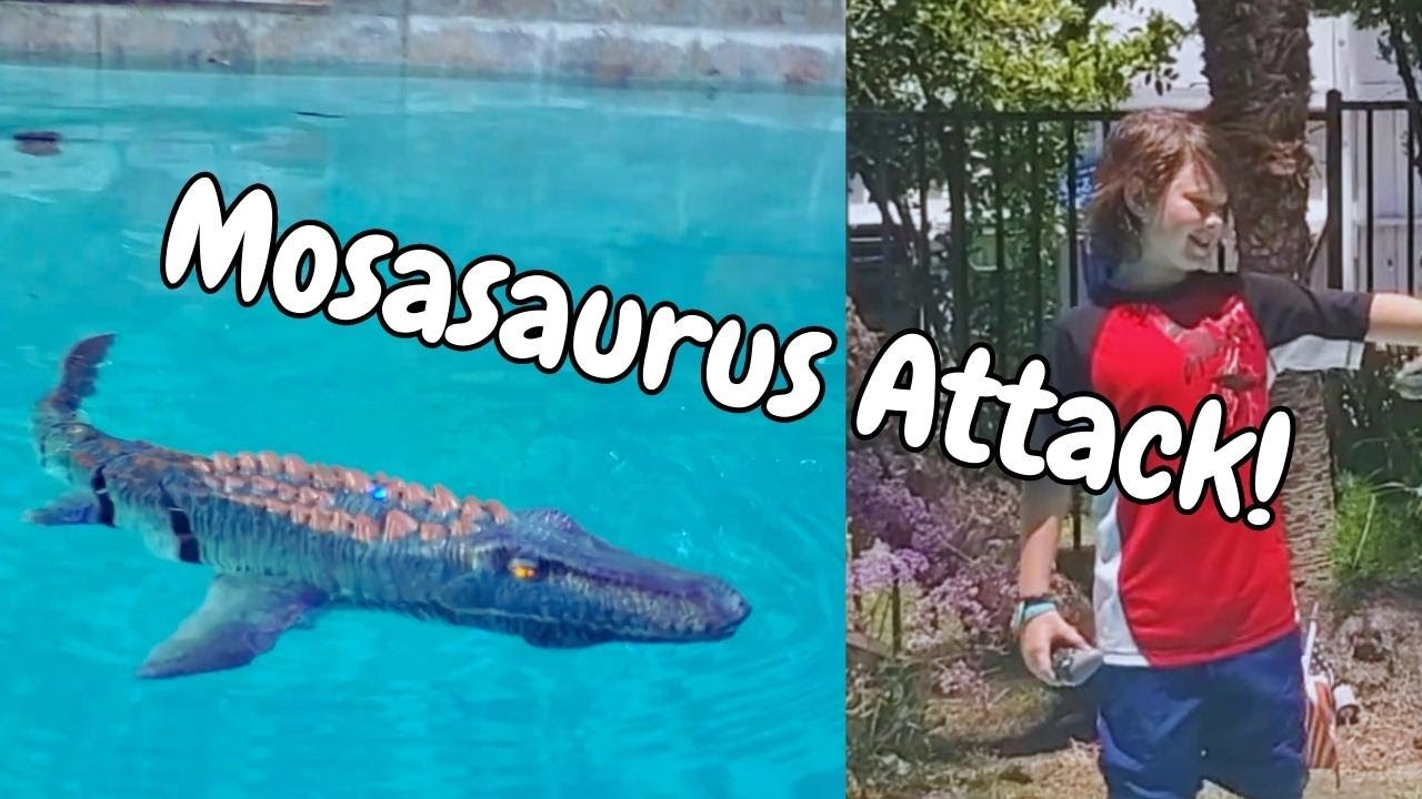 Attack Your Friends with a Swimming Dinosaur - YouTube