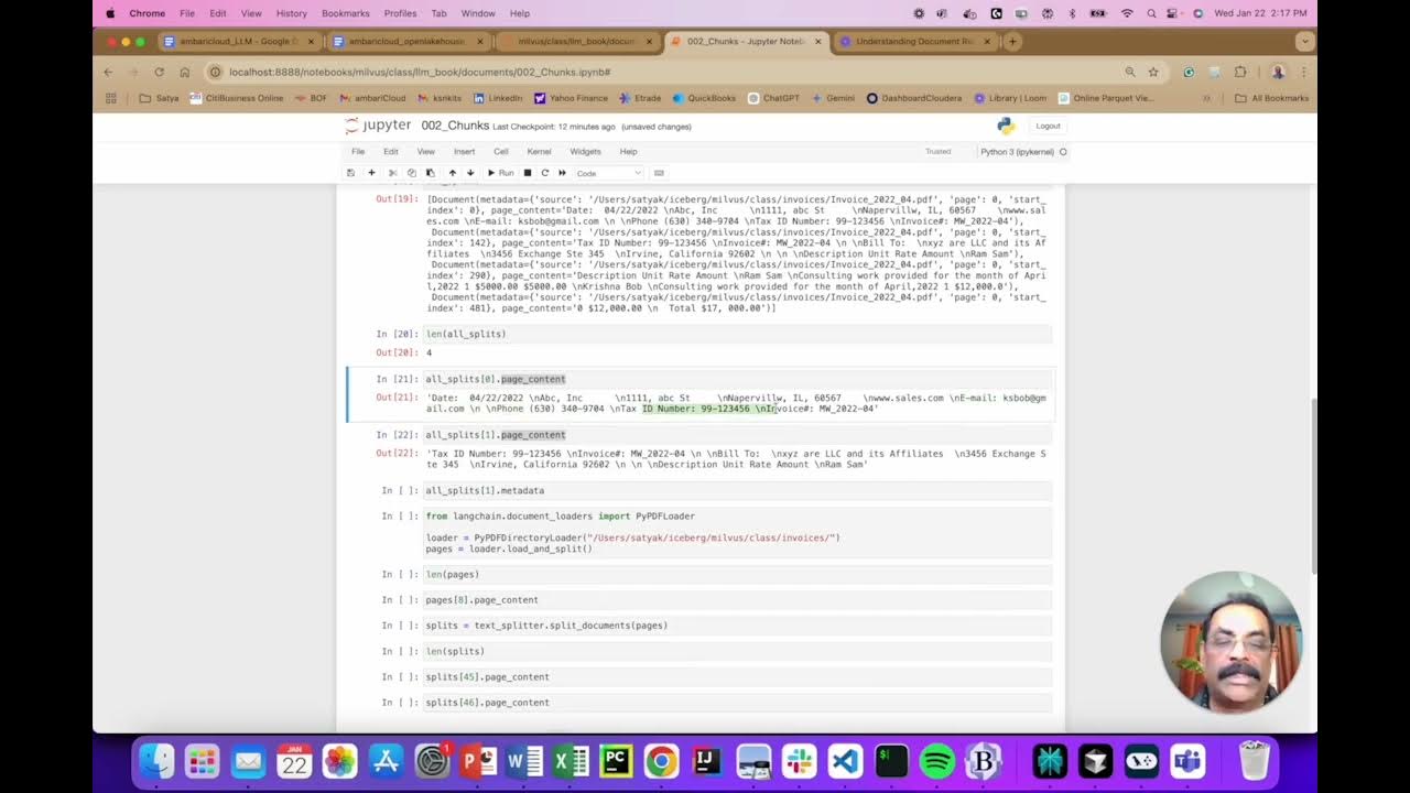 LLM: 3 - Understanding Document Chunking and Overlap - YouTube
