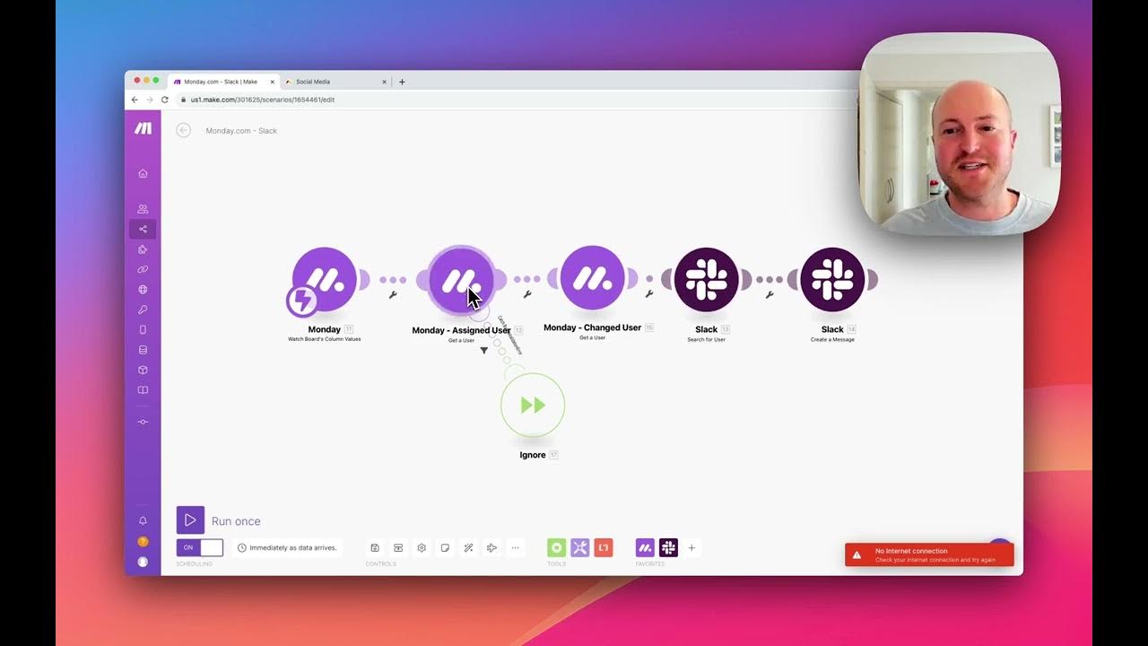 Dynamically Tag Slack Users from Monday.com Assignment - YouTube