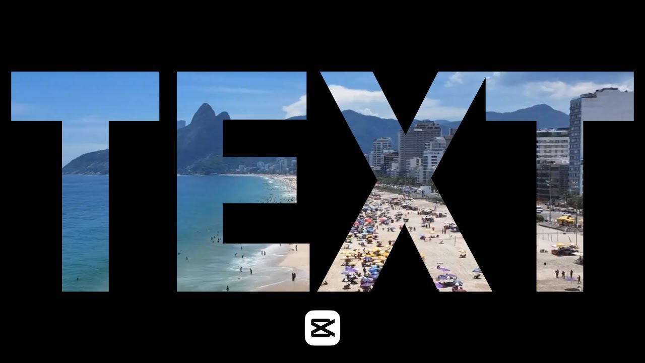 How to Add Video Inside Text In CapCut PC (Easy Way) - YouTube