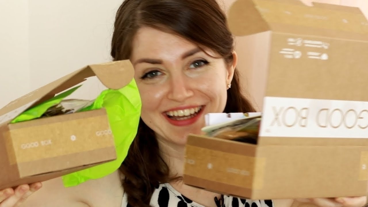 Разопаковане GOOD BOX | 2 в 1 - АПРИЛ И МАЙ - YouTube
