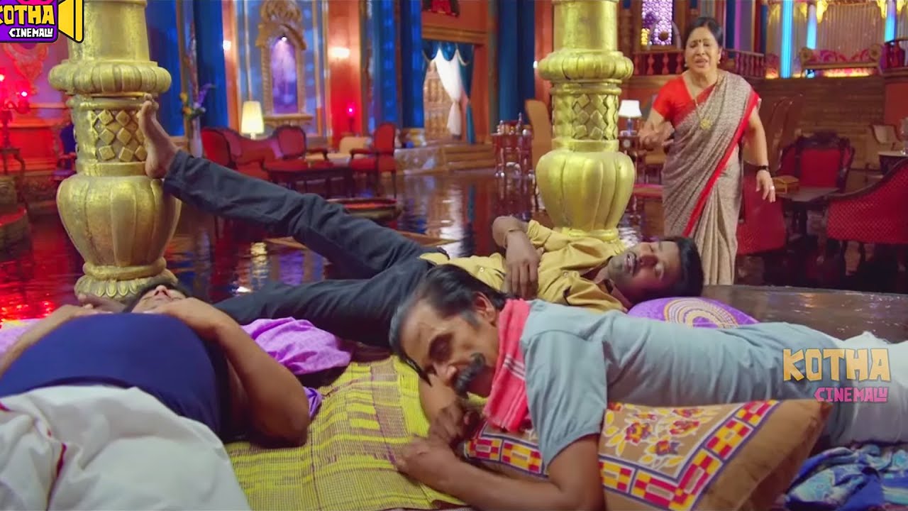 Kovai Sarala And Manobala Telugu Movie Ultimate Interesting Comedy ...