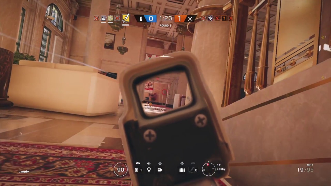 Tom Clancy's Rainbow Six® Siege - Bank main door - YouTube