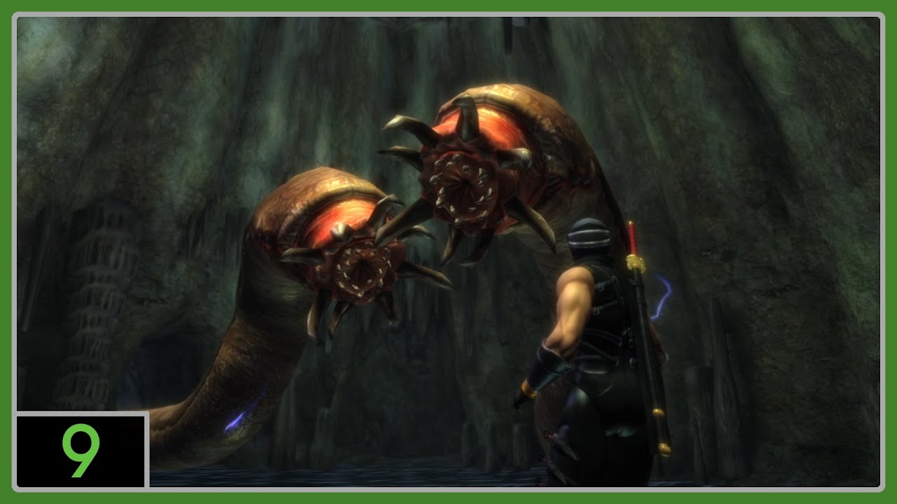 Bichos asquerosos en las alcantarillas | Ninja Gaiden Sigma #9 [12 ...
