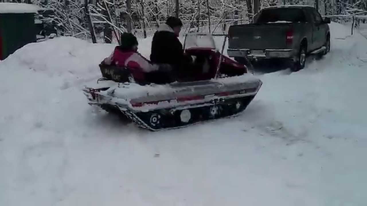 Playcat Snowmobile fun en Beauce! - YouTube