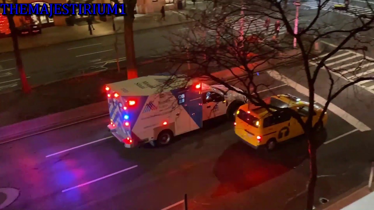 COMPILATION OF NEW YORK CITY EMS AMBULANCES RESPONDING IN THE 5 ...