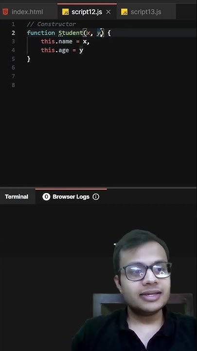 Constructor Functions In Javascript Shorts Youtube