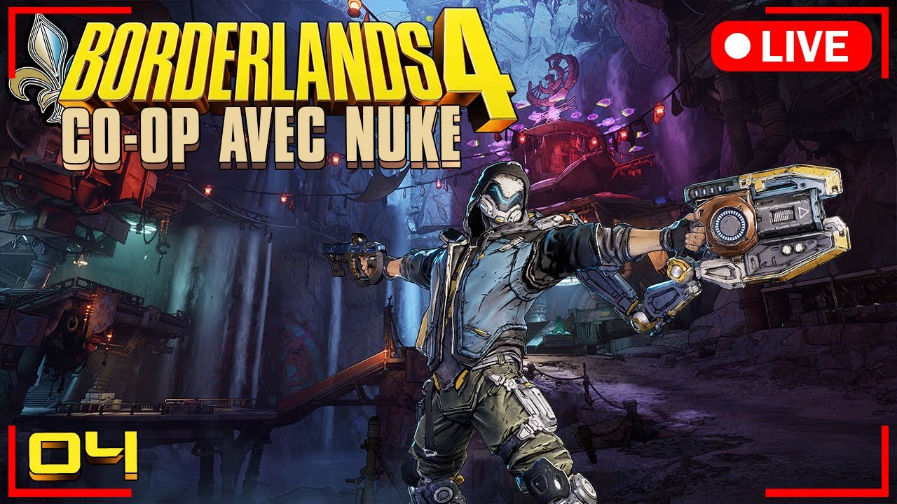 Borderlands 4 - On explore la zone du milieu - Co-op avec Nuke [ QC ...