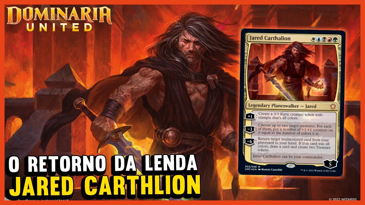 O RETORNO DE JARED CARTHALION PARA GUERRA PHYREXIANA | MTG LORE ...