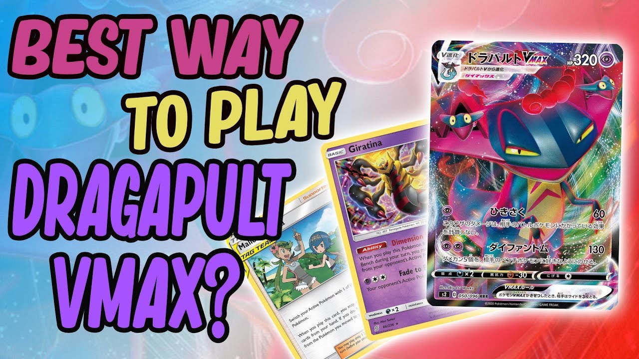 Dragapult VMAX Rebel Clash Deck Profile | Pokemon TCG - YouTube