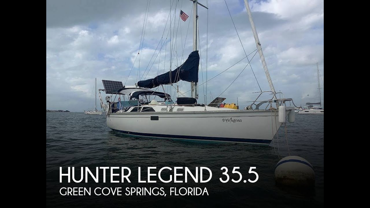 [SOLD] Used 1994 Hunter Legend 35.5 in Green Cove Springs, Florida - YouTube
