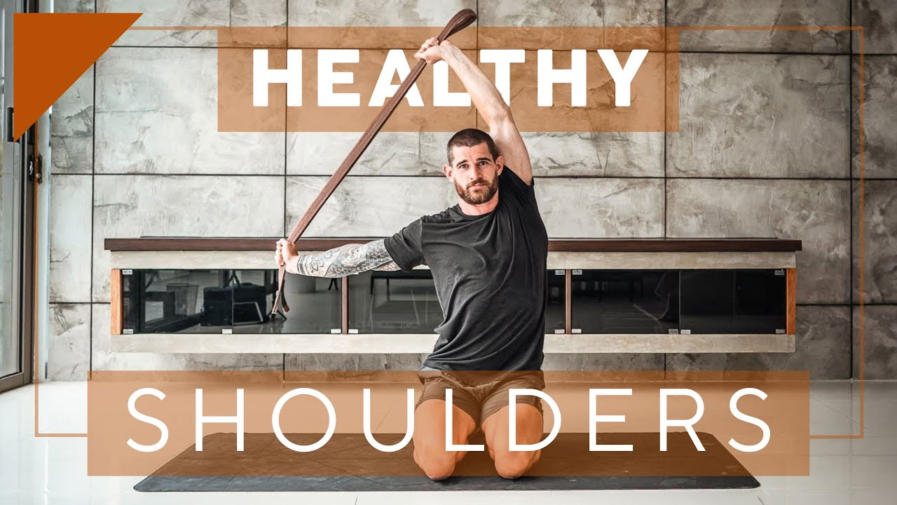 Effective Routine for Healthy Shoulders | Breathe and Flow Yoga - YouTube