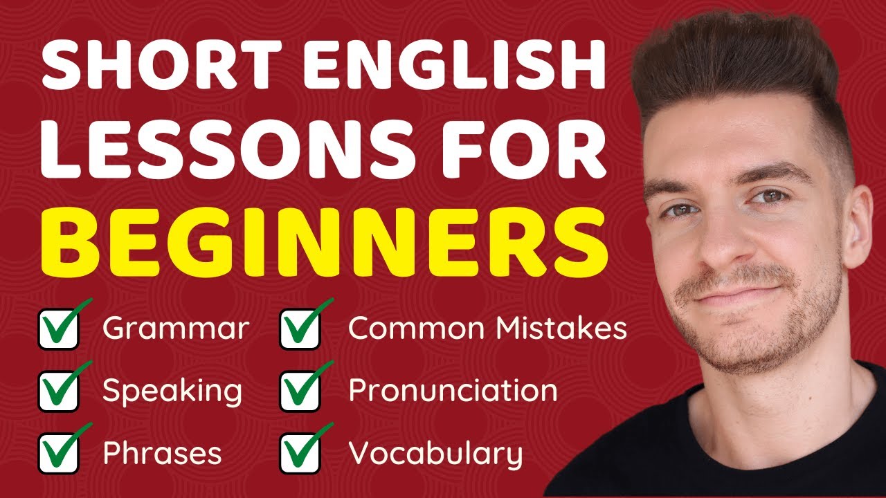 64 Short English Lessons For Beginners (Common Mistakes, Pronunciation ...