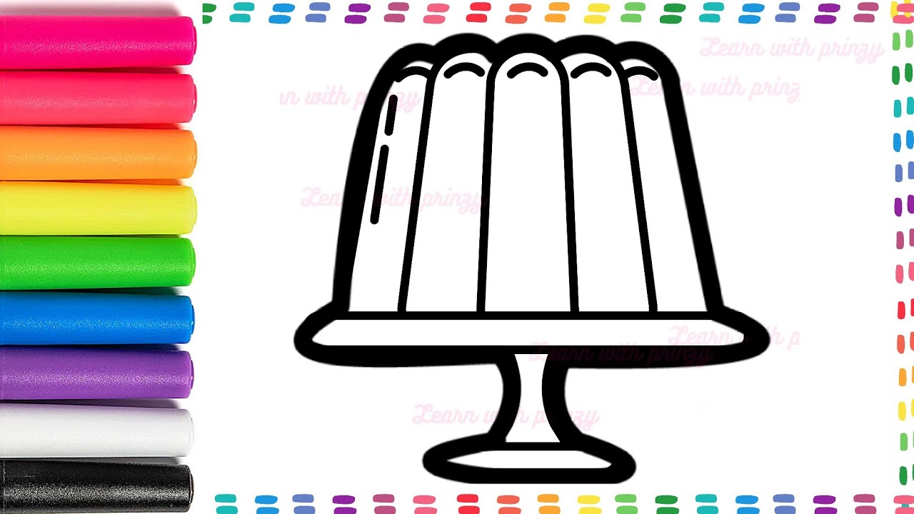 jelly drawing art learning video for Preschool toddlers and kids ...