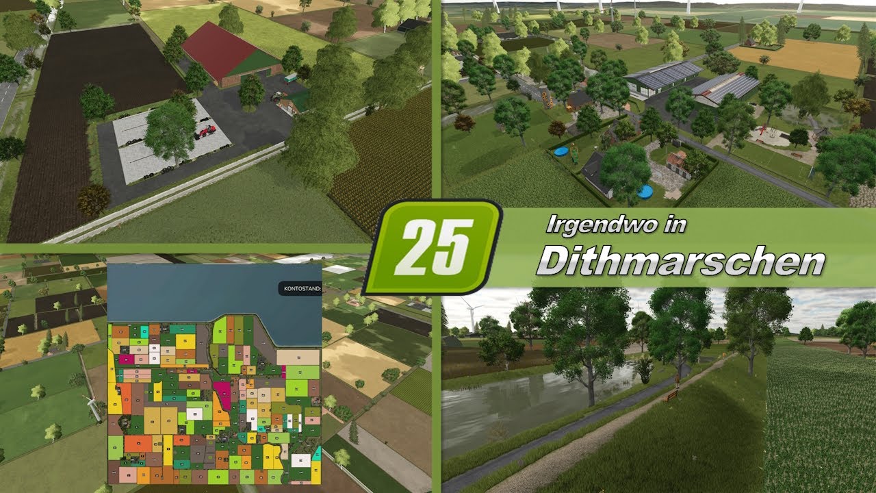 LS25 / FS25 🚜 ext. Karten 🌍 Irgendwo in Dithmarschen 🇩🇪 - 4K - YouTube