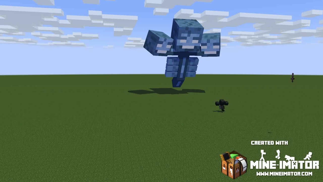 Witherzilla bullies the wither - YouTube