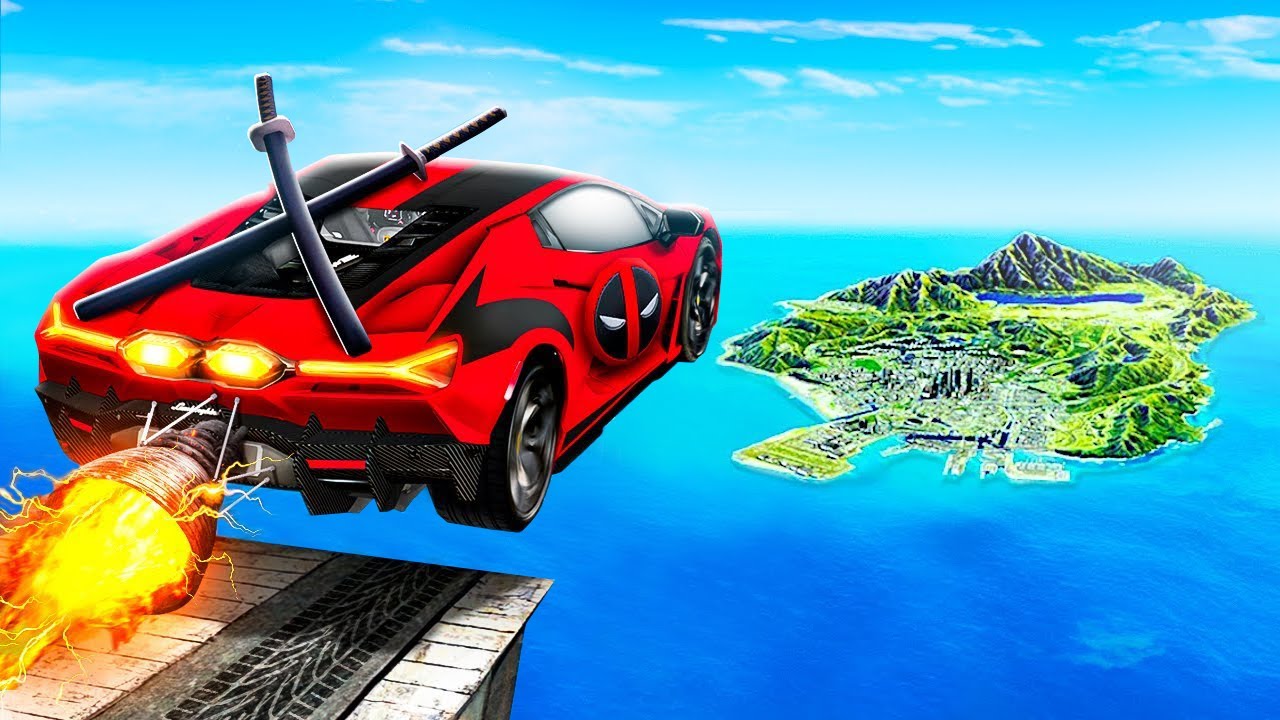 SARIM peste toata HARTA cu MASINILE SUPEREROILOR in GTA 5! - YouTube