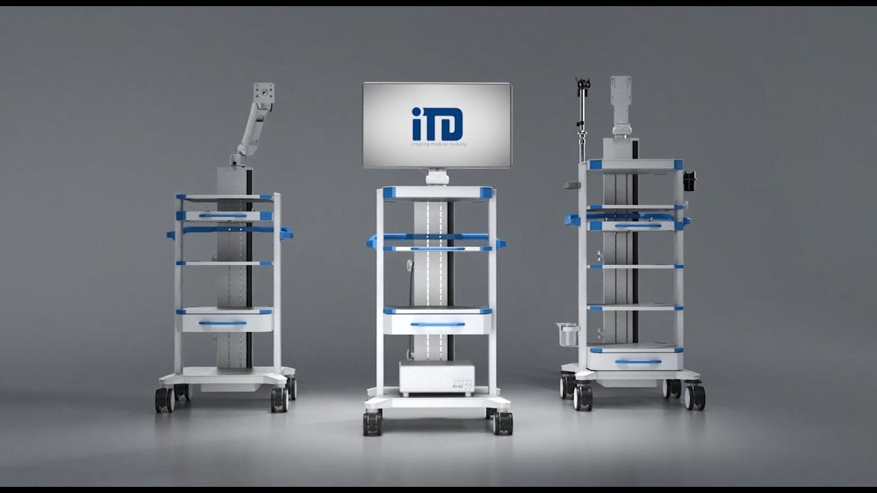 iTD GmbH - Medizinischer Gerätewagen symbio-cart - YouTube