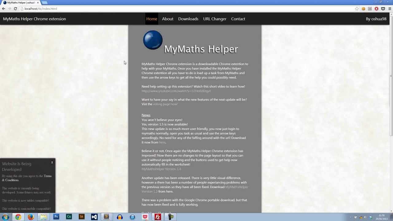 MyMaths Helper Chrome Extension - YouTube