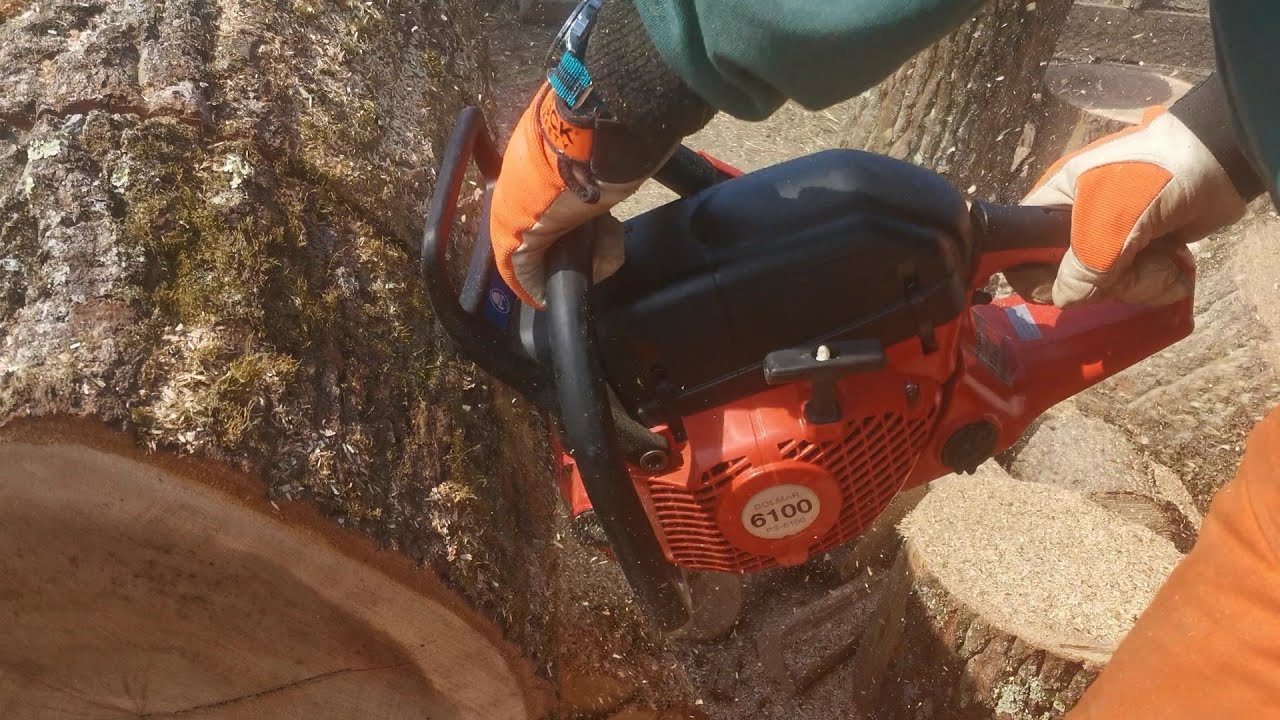 DOLMAR 6100-4,6 cp-blade 50 cm, chain Husqvarna c85. - YouTube