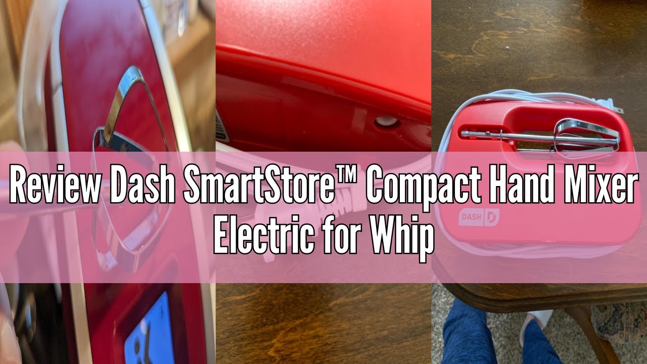Review Dash SmartStore™ Compact Hand Mixer Electric for Whipping ...