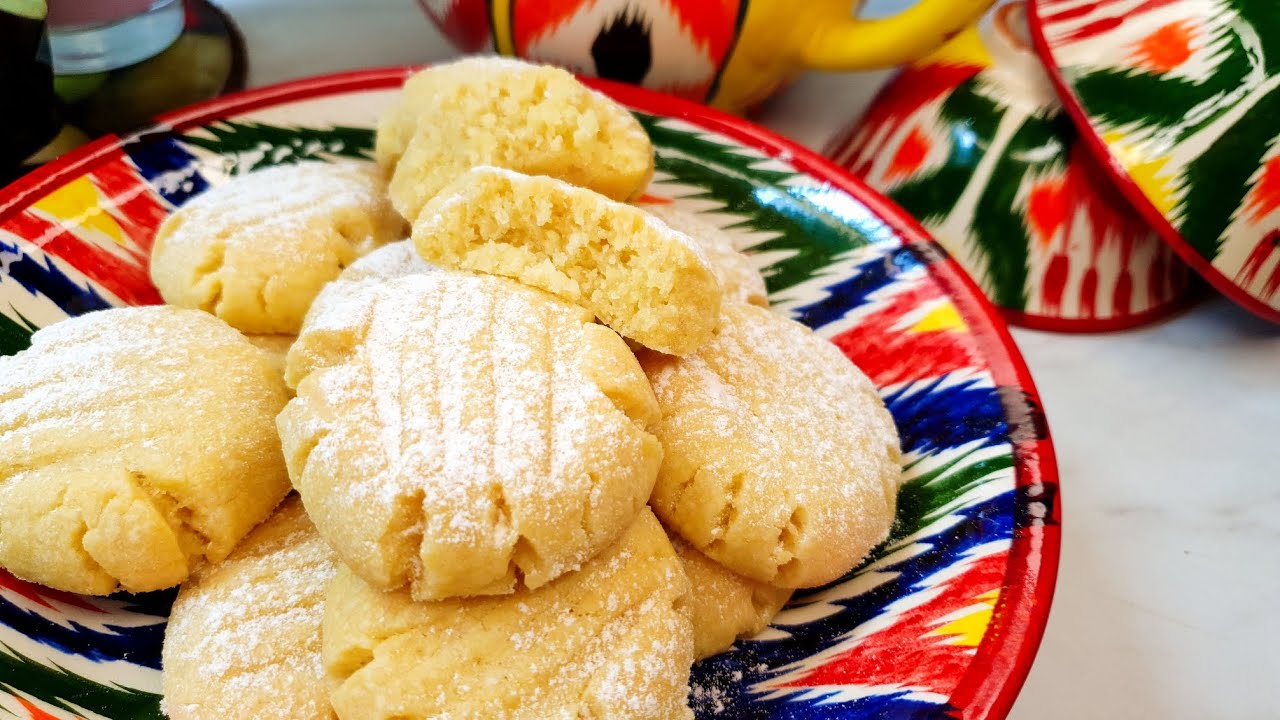 Песочное печенье 🍪 к чаю 🫖☕️ Youtube